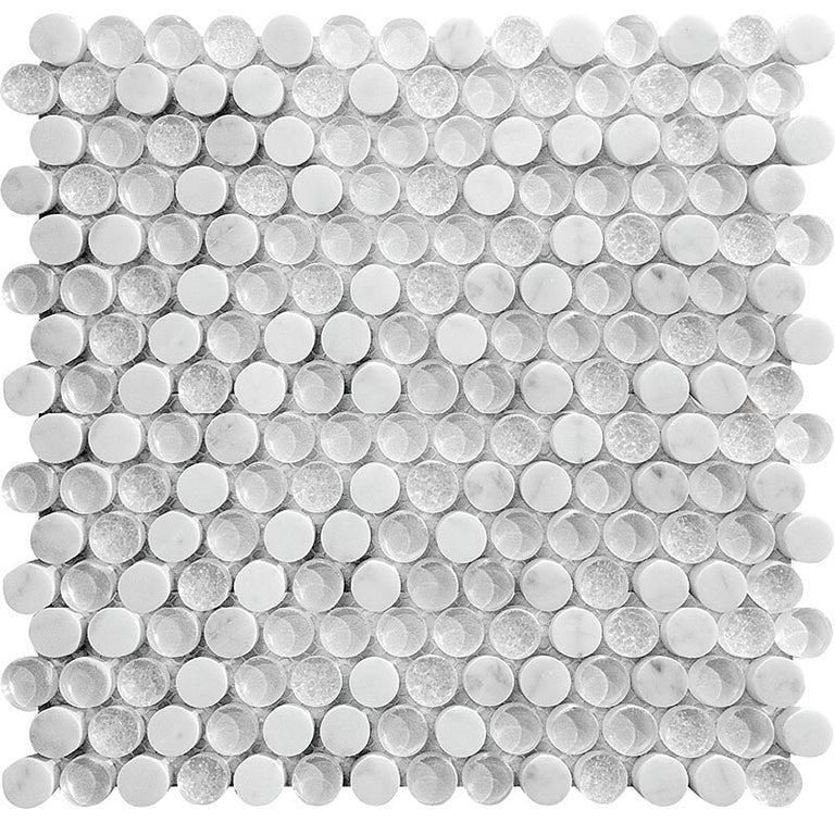 MIR Mosaic Tile Alaska Glacier Stone Mosaic Tile – 11.8" x 11.8 ...