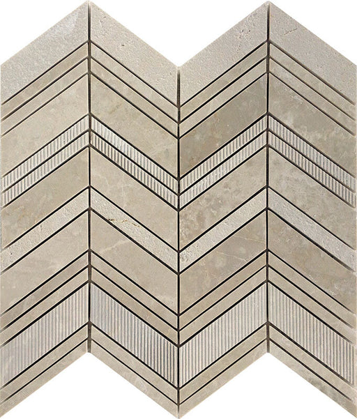 MIR Mosaic Tile Bali Balian Mosaic Tile – 13" x 13.5" / Beige – ArtwalkTile