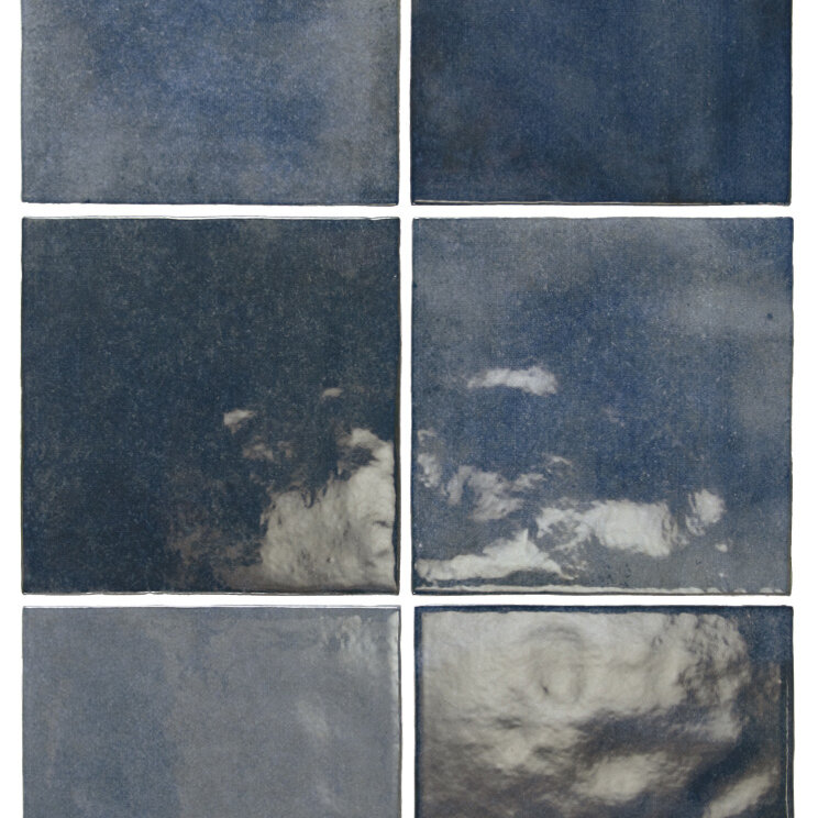 Equipe Ceramicas - Artisan Wall Tile 5" x 5" - Colonial Blue