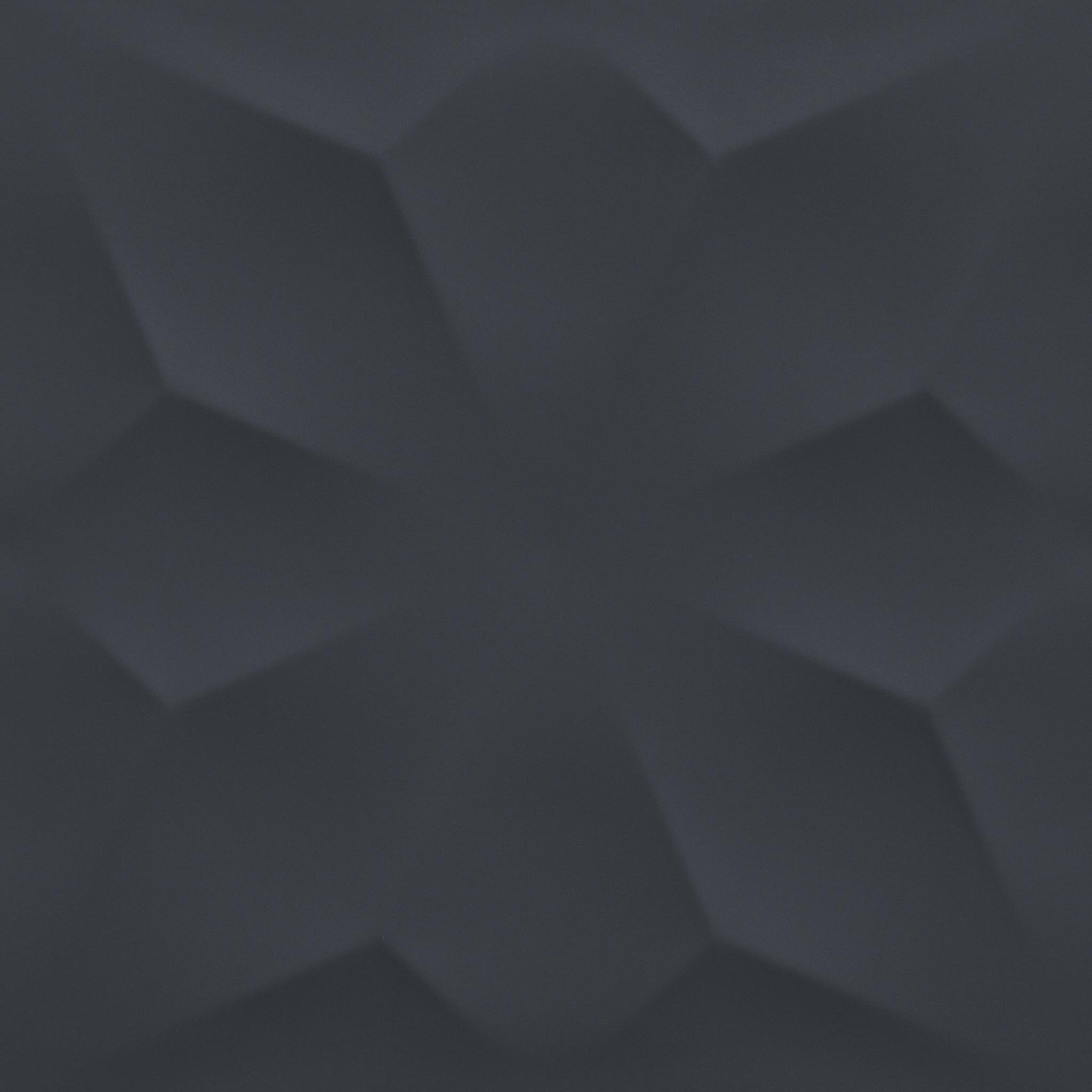 Atlas Concorde Tile - 3D Wall Design Diamond Tile 16" x 32" - Matte Night