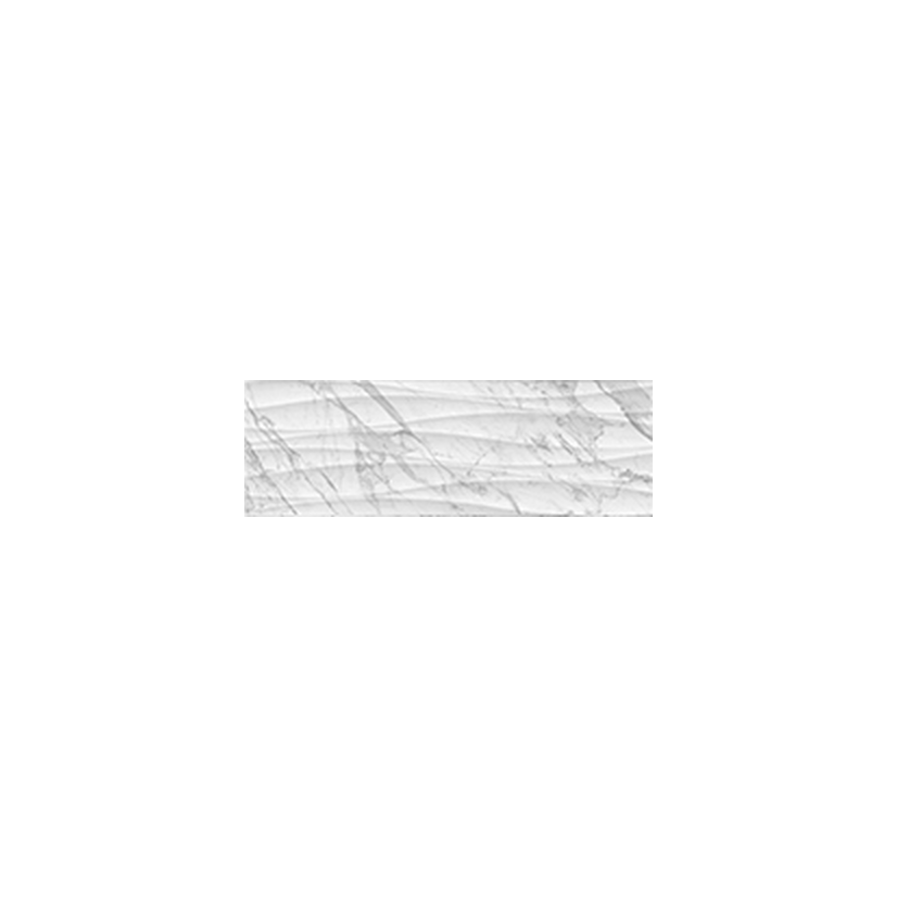 Anatolia Tile - Raffino Curva Wall Marble Look Tile 12" x 36" - Bianco Vita